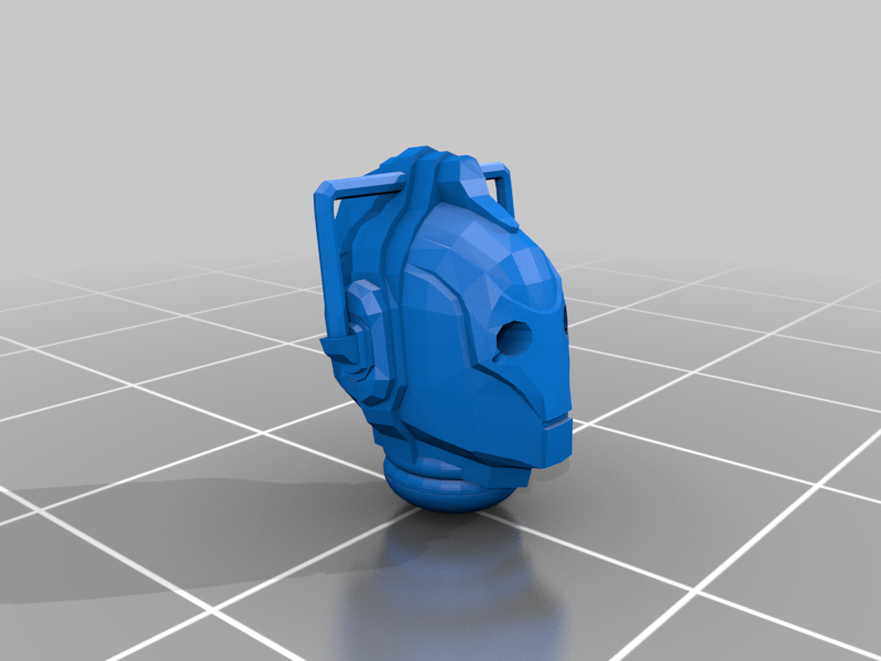 Free STL file Cyberman Head & Torso only (Primaris Scale)・3D printable ...