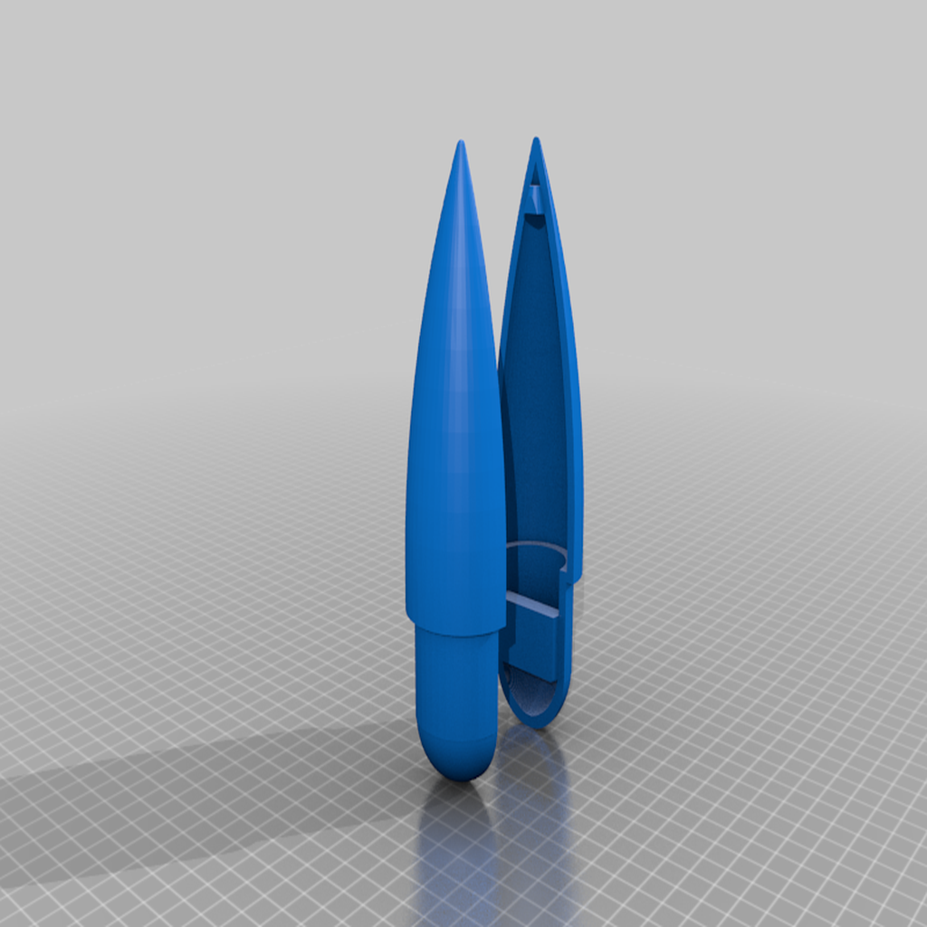 Free 3D file Bullet .50 parts - Bala .50 partes・3D printing template to ...