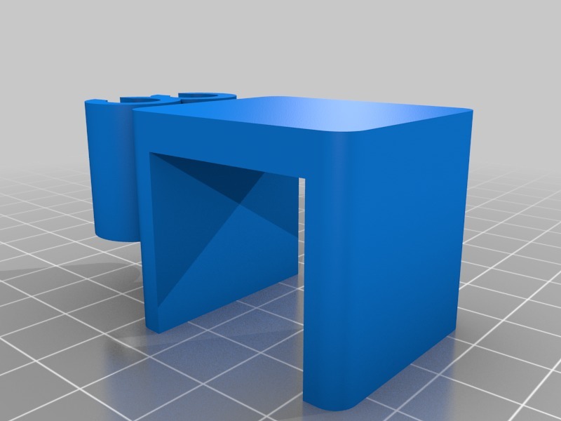 Free 3D file Two USB Cables Holder for Bed Frames 💾・Object to download ...
