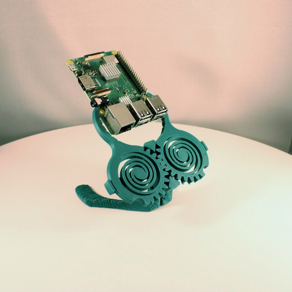 3D printer Print In Place PCB-Holder / Gripper • made with Ultimaker 2 ...