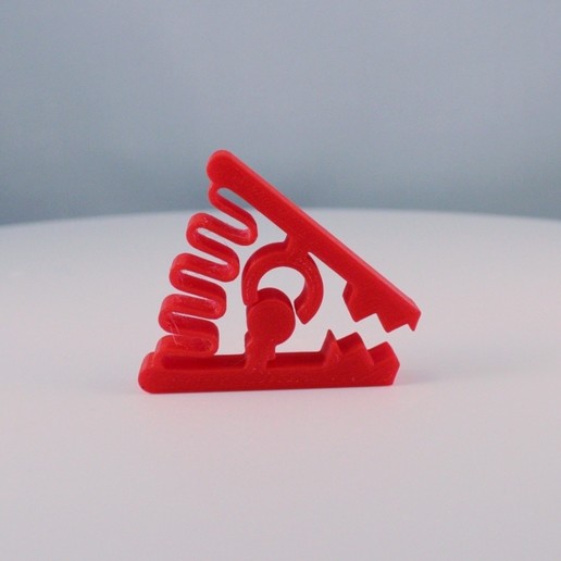 3D printable Compliant Clip • made with Ultimaker 2+ ・ Cults