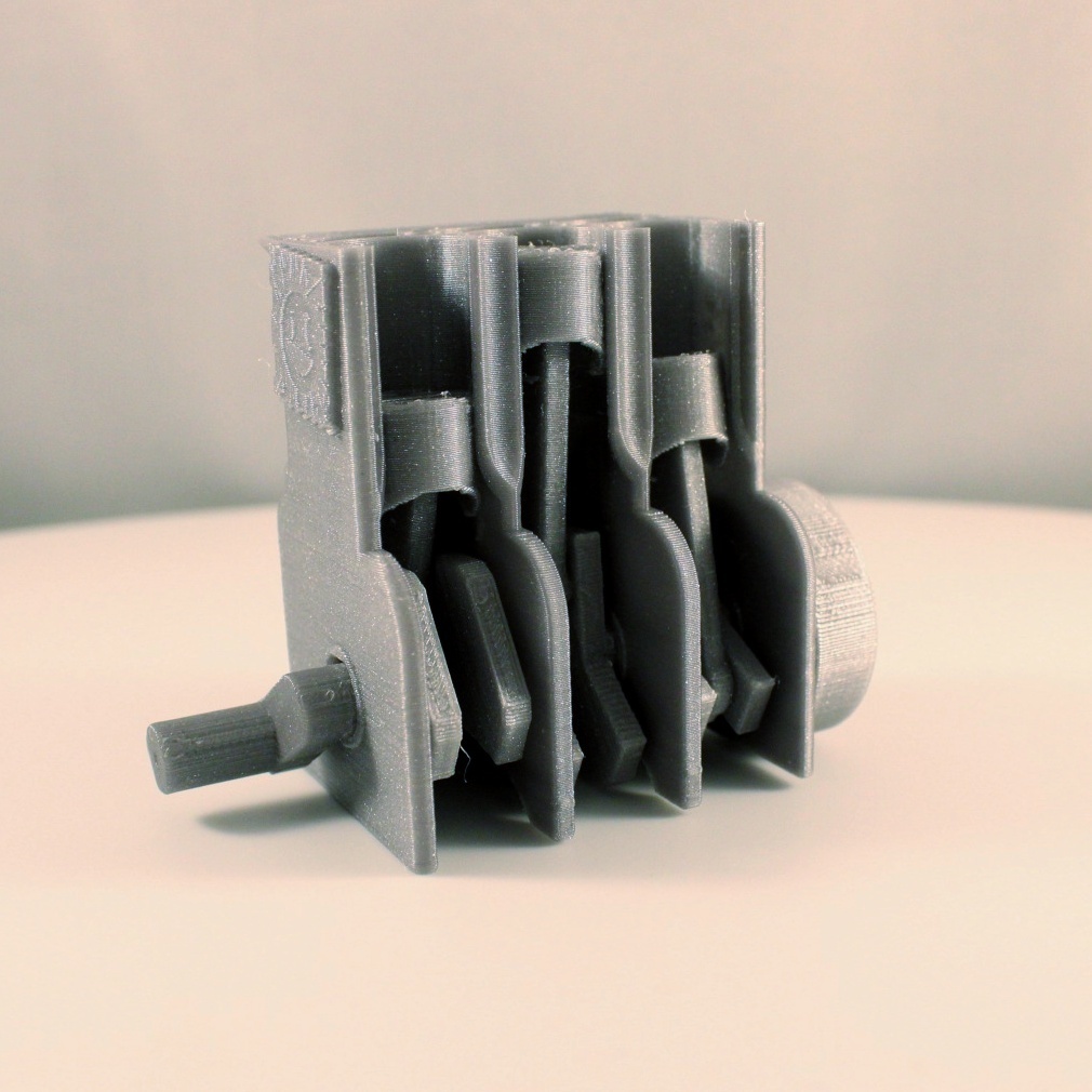 3D printer Print in Place Engine Benchmark • made with Prusa i3 MK3S・Cults