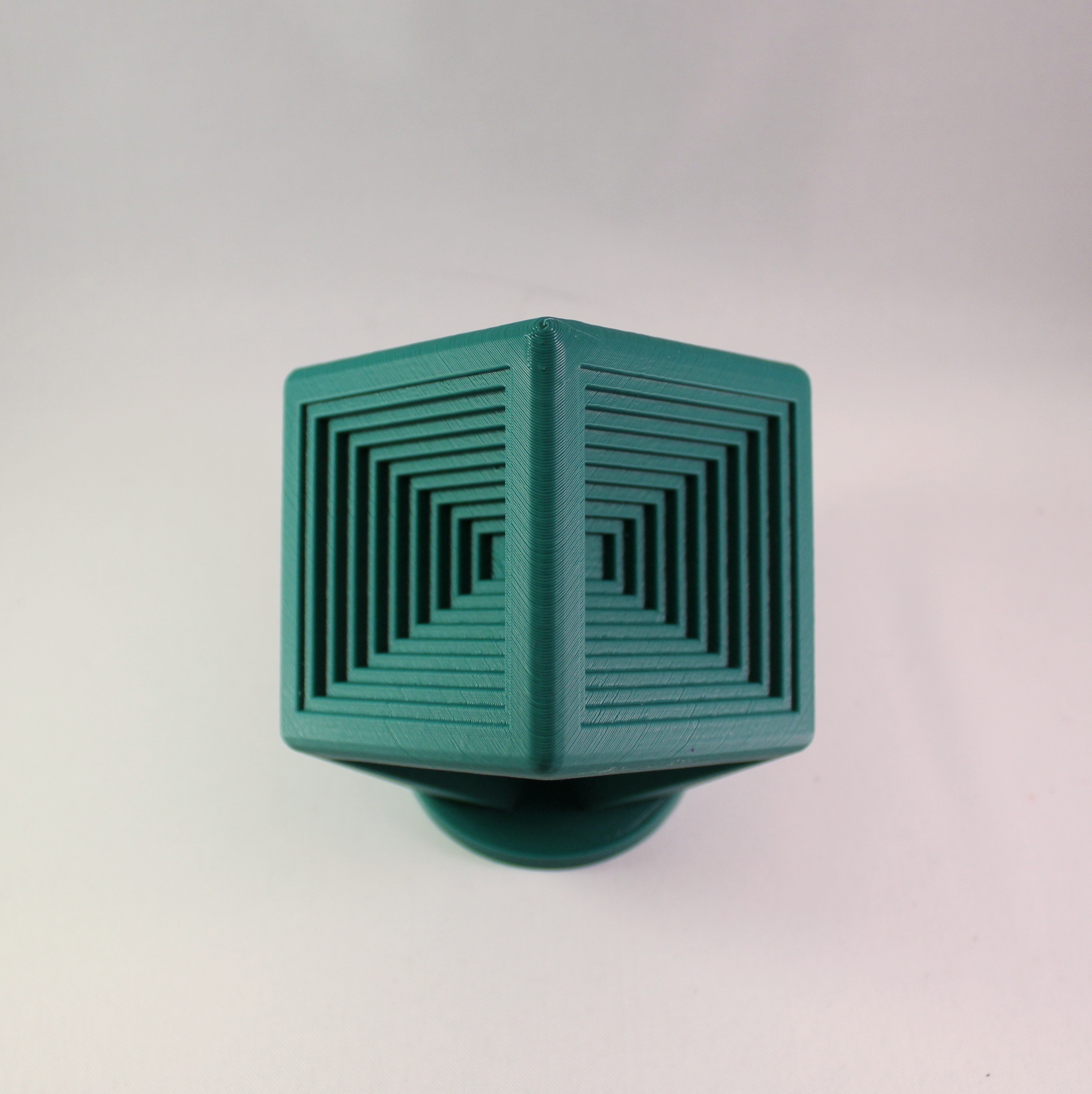 3D printed Cube minus Cubes • made with Ultimaker 2+・Cults
