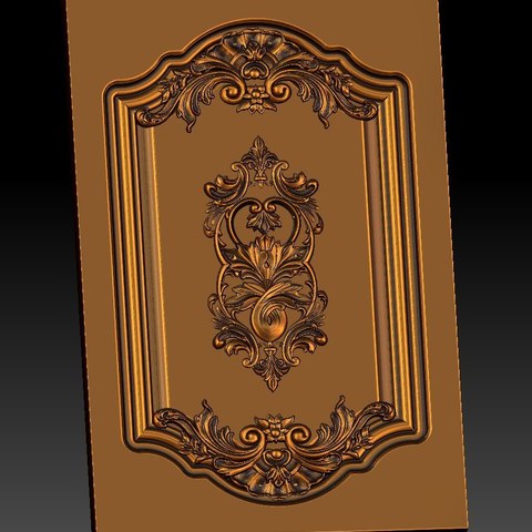 Download free STL pack of frame cnc art for home decoration renaissance ...