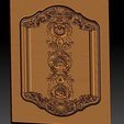Download free STL pack of frame cnc art for home decoration renaissance ...