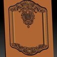 Download free STL pack of frame cnc art for home decoration renaissance ...