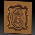 Download free STL pack of frame cnc art for home decoration renaissance ...