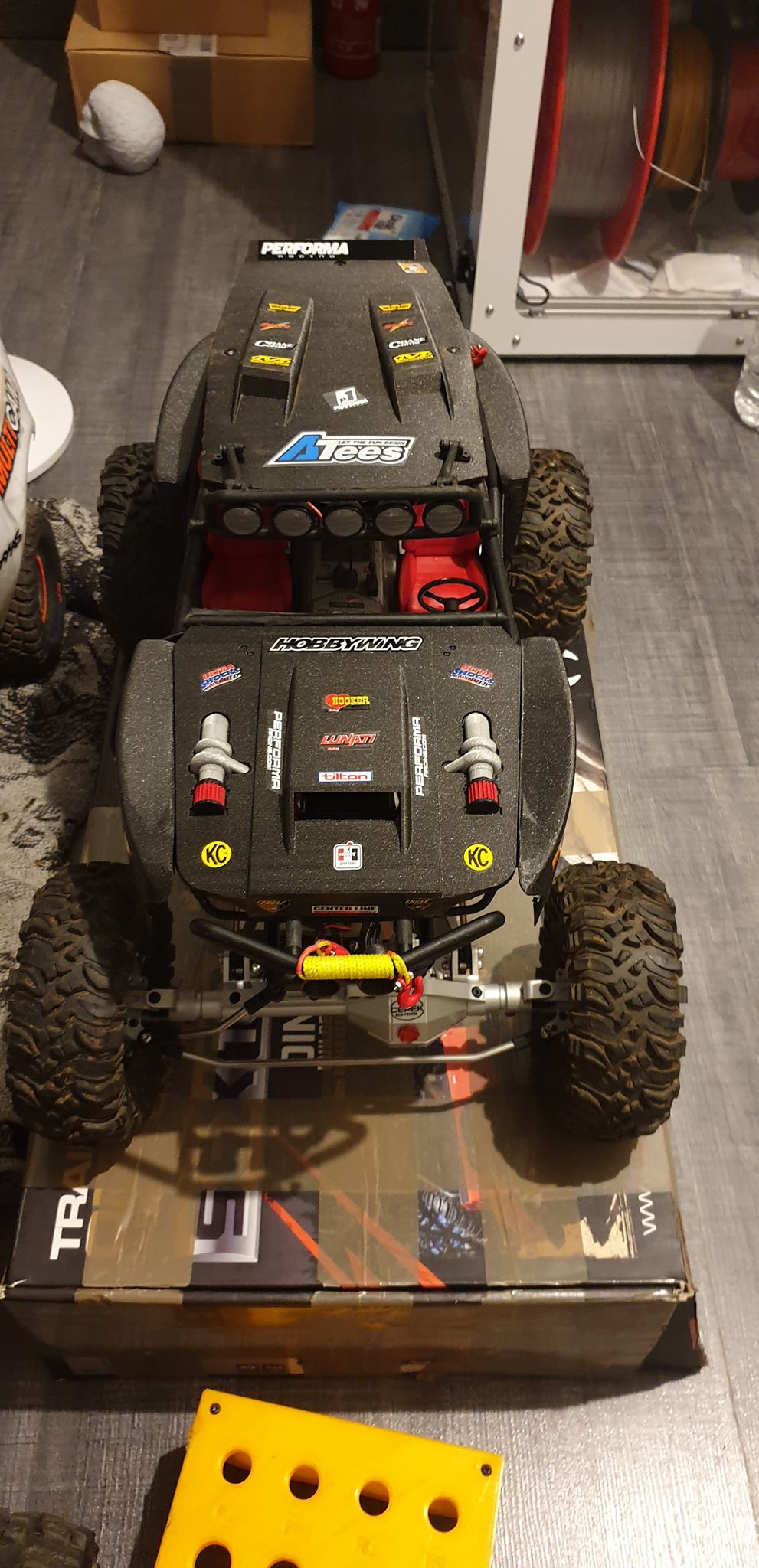 STL file axial wraith kit baja・3D printing template to download・Cults