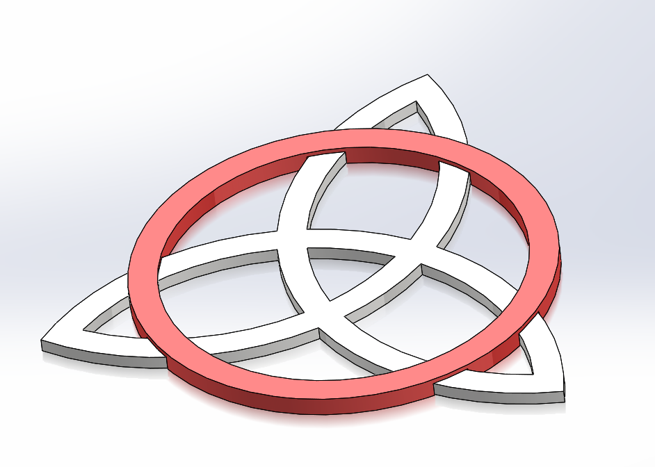 STL file 2 piece Celtic Knot・Model to download and 3D print・Cults