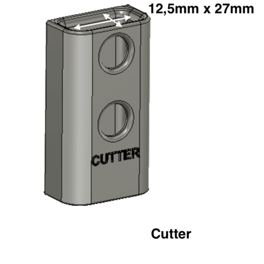 Download free 3D printing designs Cutter holder ・ Cults