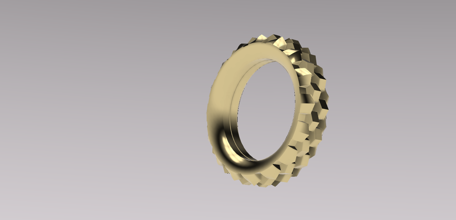 Free STL file notched ring 💍・3D printable model to download・Cults