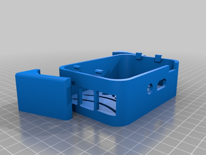 Free 3D file Raspberry Pi 7in display Case and stand Pi Logo Remix・3D printer model to download ...