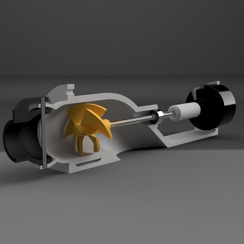 Download STL file Water Jet Propulsion System • 3D print template ・ Cults