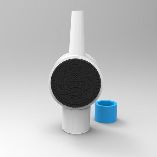 Download STL file 3D Oreo Cookie Shisha Hookah Drip Tip • 3D printable ...