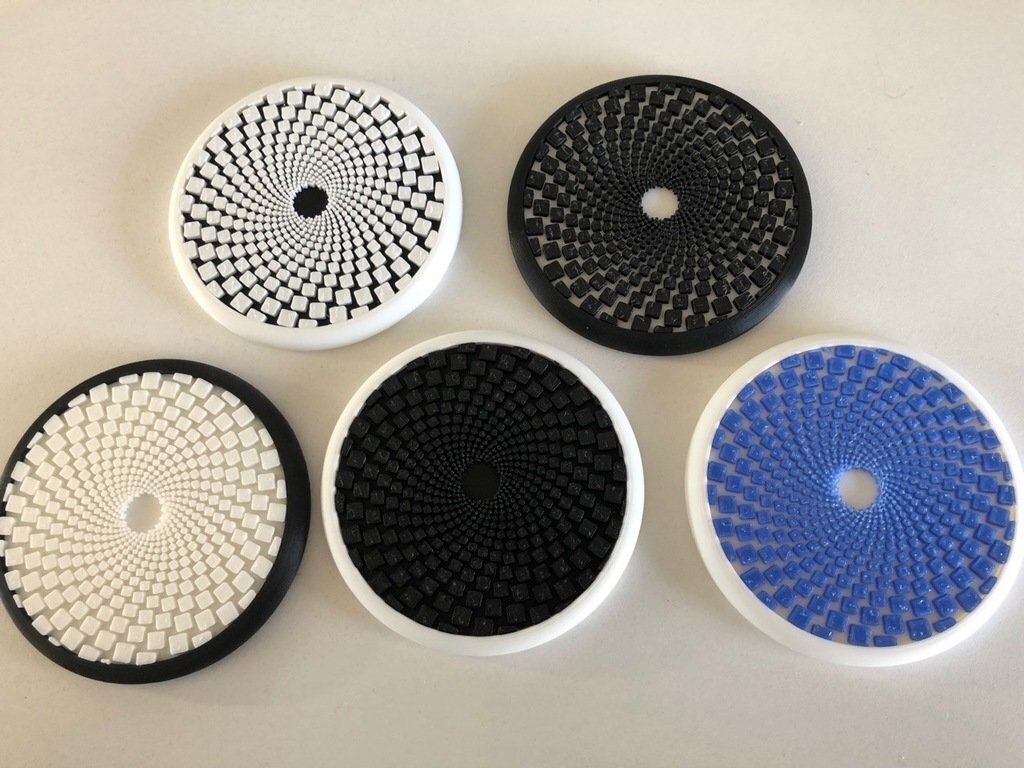 Free STL file Yet Another Coaster・Object to download and to 3D print・Cults