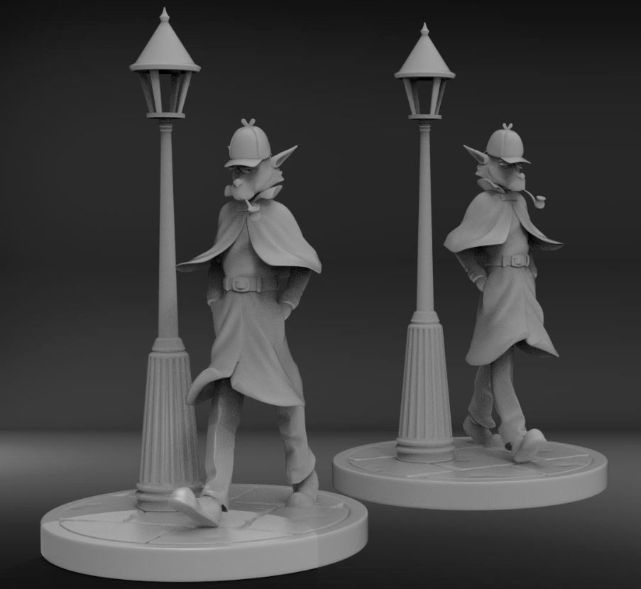 3D file Sherlock Holmes 👽・Model to download and 3D print・Cults