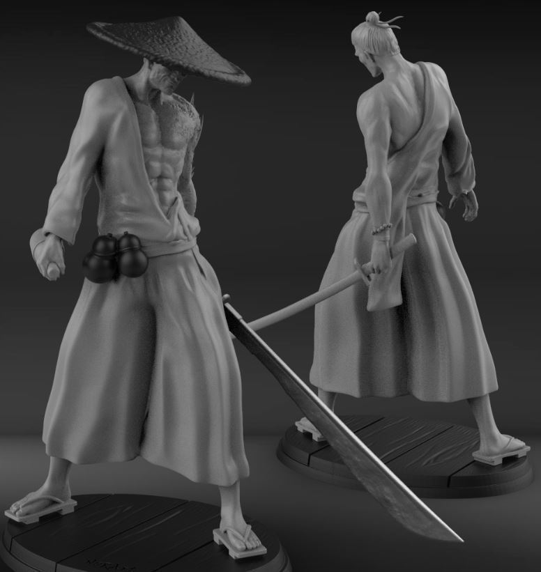 3D file Samurai・3D print design to download・Cults