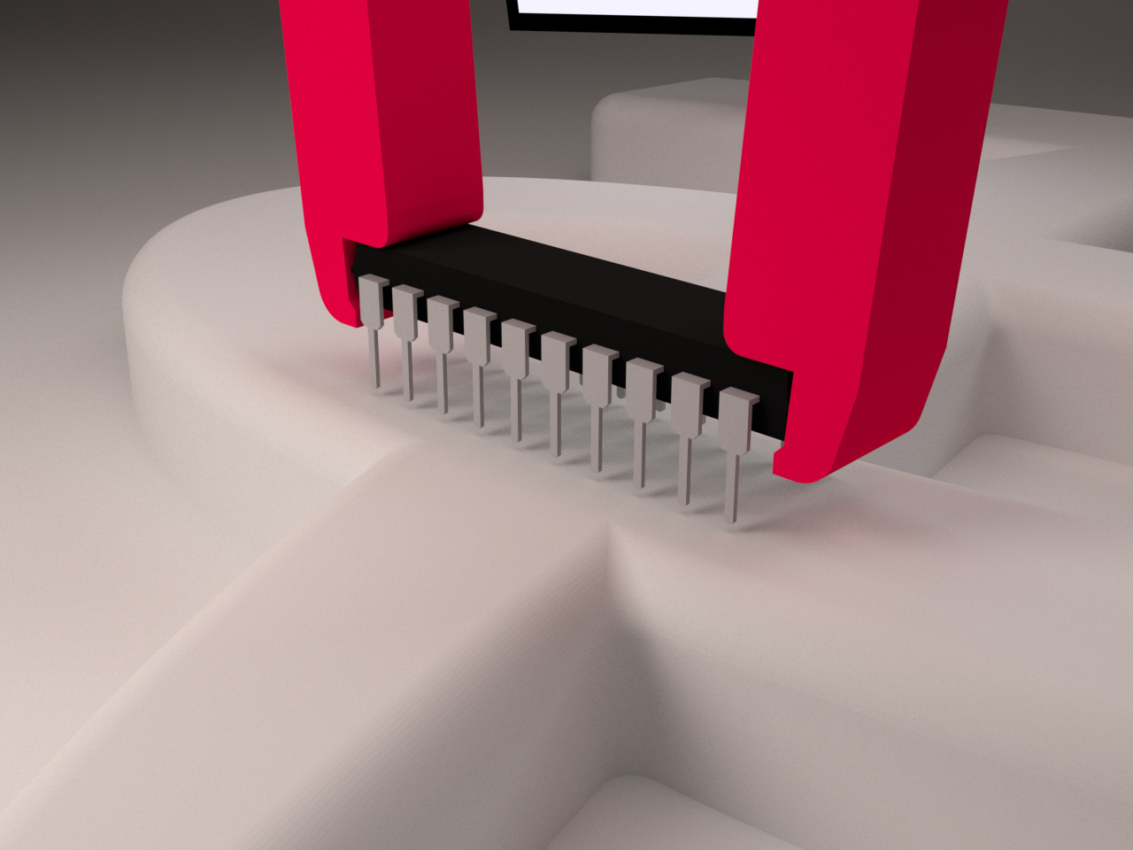 Free STL file DIY - DIP20 IC removal tool 🧑‍🔧・3D printing design to ...