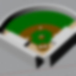 Download 3D printer files Baseball Field ・ Cults