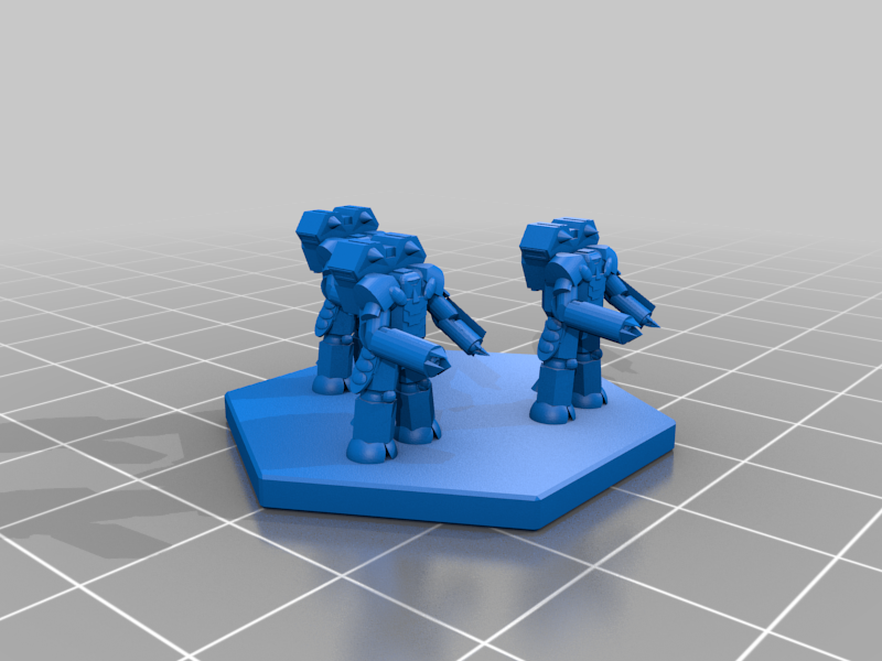 Free STL file Space Infantry Armor 6mm scale・3D printer design to ...