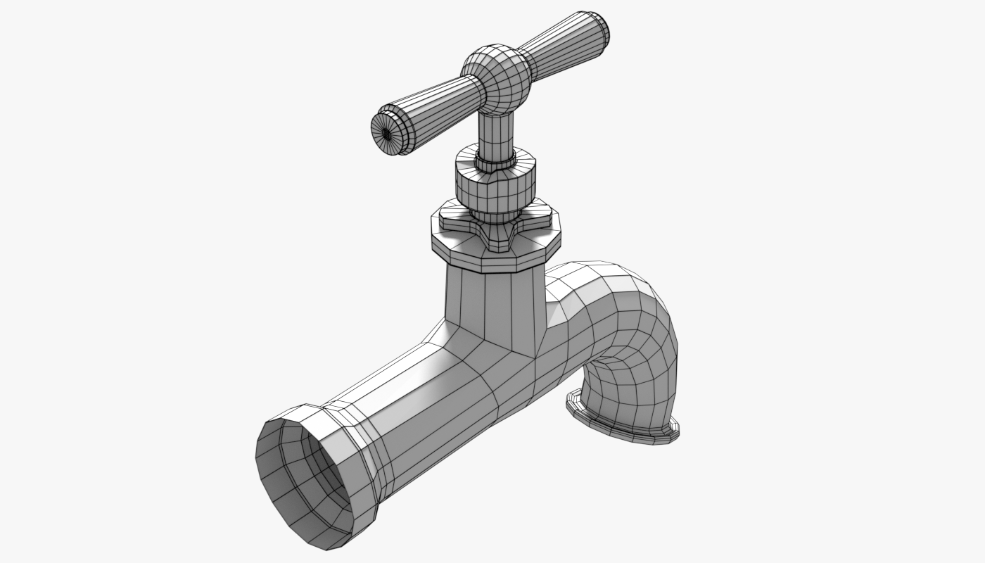 OBJ file Tap 🚰・3D printing model to download・Cults