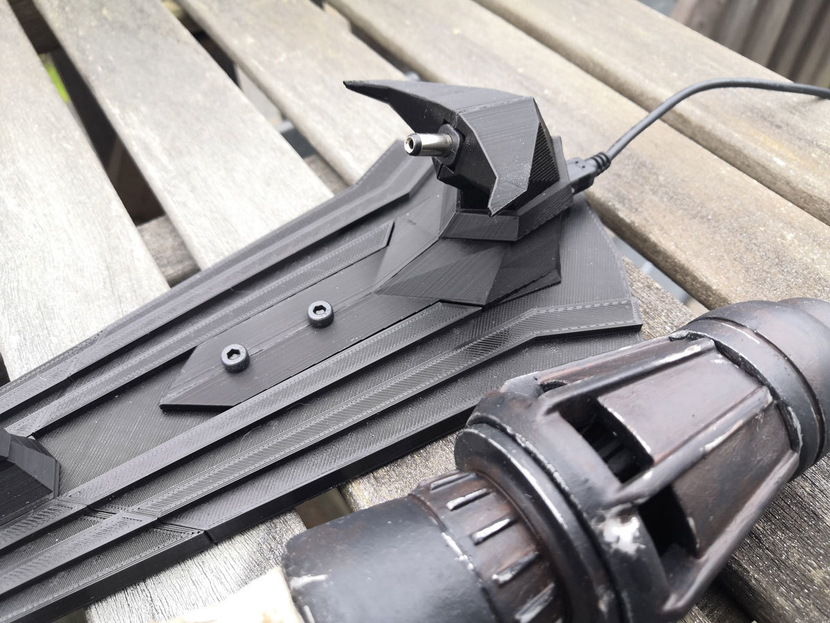 Free STL file Rey lightsaber + base, easy to print ・3D printing model ...