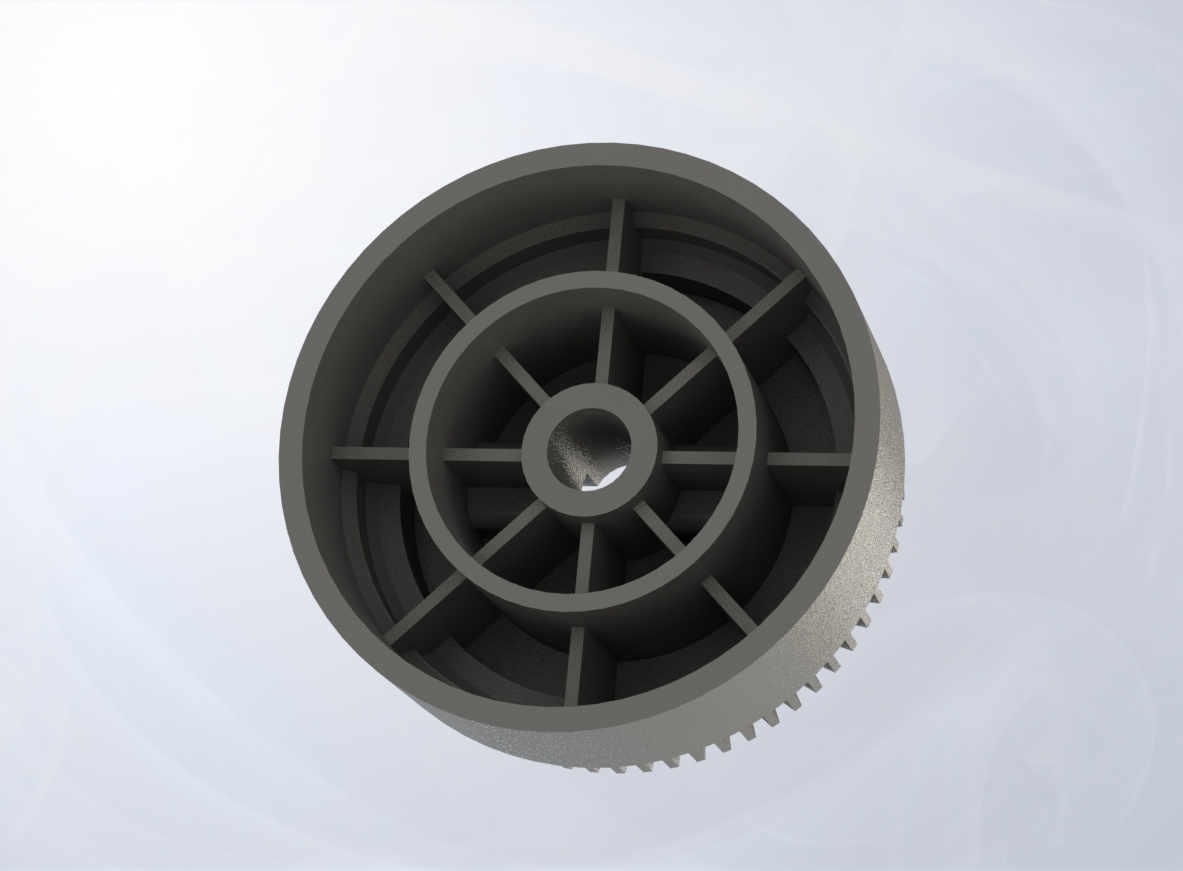 STL file Singer jaguar 281 fly wheel・3D printer design to download・Cults
