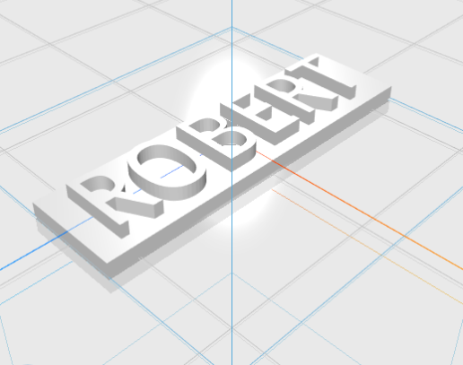 STL file ROBERT letters・3D printable model to download・Cults