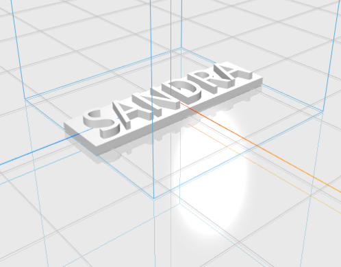 STL file SANDRA letters・3D printing template to download・Cults