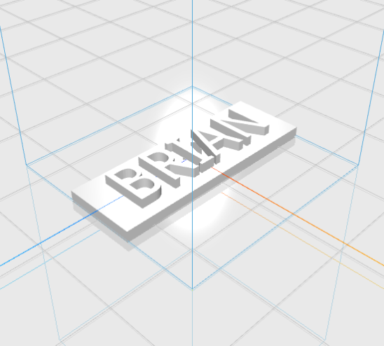 STL file BRIAN letters ♂️・3D print object to download・Cults