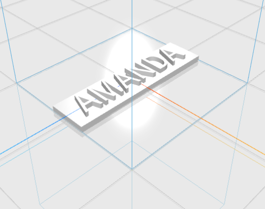STL file AMANDA letters・Design to download and 3D print・Cults