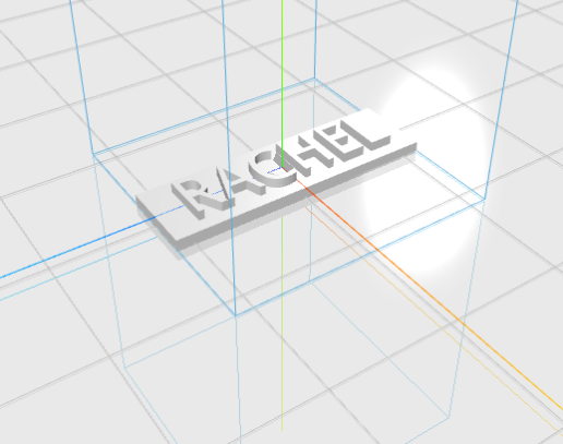 STL file RACHEL letters ♀️・3D printable model to download・Cults