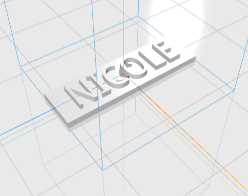 STL file NICOLE letters ♀️・3D printable model to download・Cults