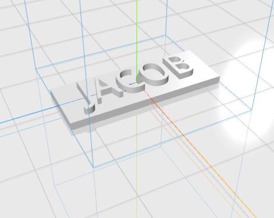 STL file JACOB letters ♂️・3D printable model to download・Cults
