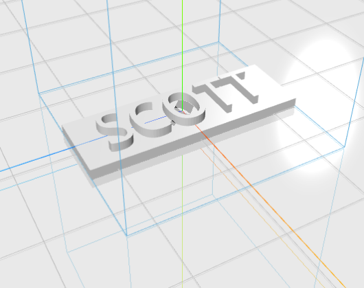 STL file SCOTT letters・3D print model to download・Cults