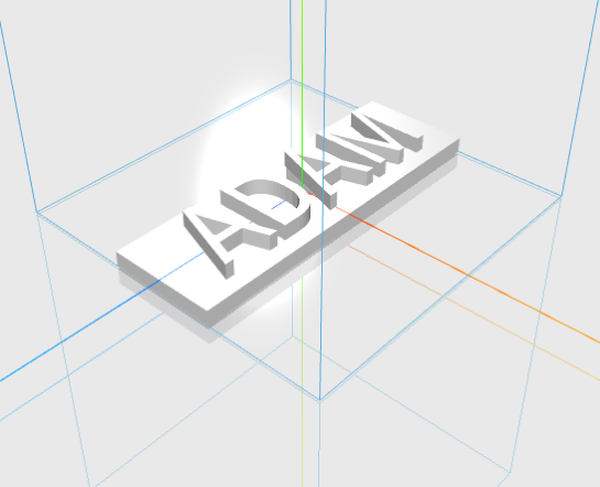 Файл STL ADAM LETTERS・Модель для загрузки и печати в формате 3D・Cults