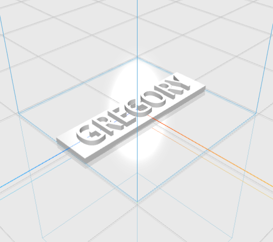 STL file GREGORY letters・Template to download and 3D print・Cults