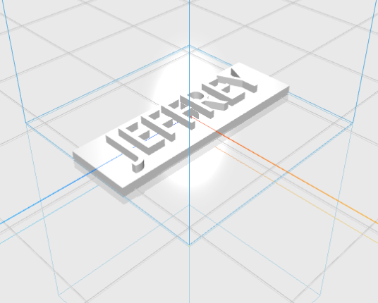 STL file JEFFREY letters・Template to download and 3D print・Cults