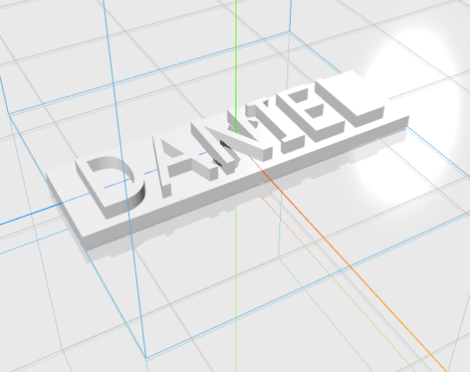 STL file DANIEL letters・Model to download and 3D print・Cults