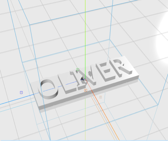 STL file OLIVER letters・3D printer design to download・Cults