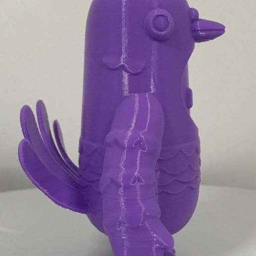 Download free STL file Fall Guys Pigeon • 3D printer model ・ Cults