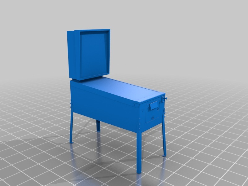 Free 3D file Gulfstream Pinball Machine, 1:25・3D printable design to ...