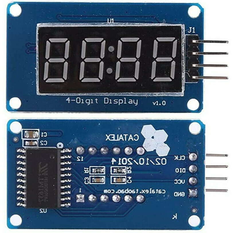 Free 3D file TM1637 digital clock module・3D printable object to ...