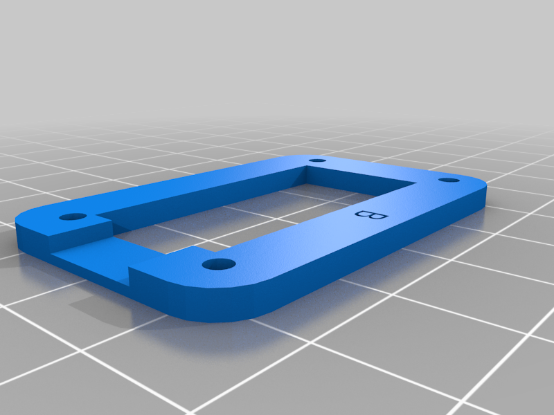 Free 3D file TM1637 digital clock module frame・3D printable model to ...