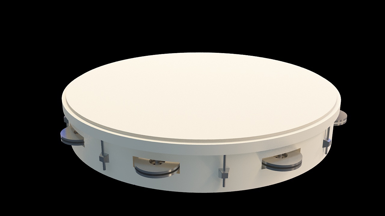 STL file TAMBOURINE - TAMBORIM・3D printable model to download・Cults