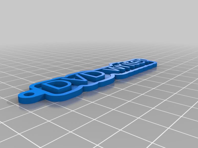 Free 3D file dvd writer key fob・3D printer model to download・Cults