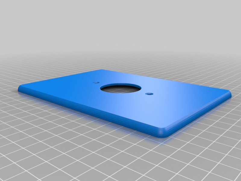 Free STL file Oversized Circular Wall Plate・3D printable model to ...