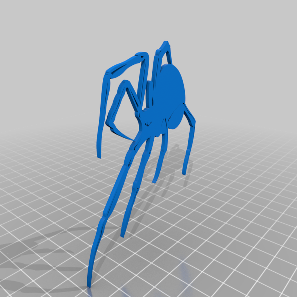 Free STL file Spider Wall Art・3D printable model to download・Cults