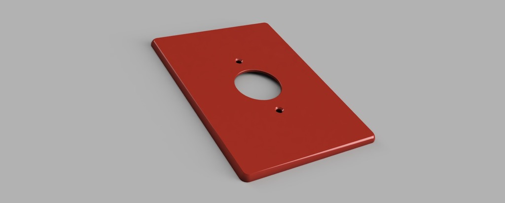 Free STL file Oversized Circular Wall Plate・3D printable model to ...