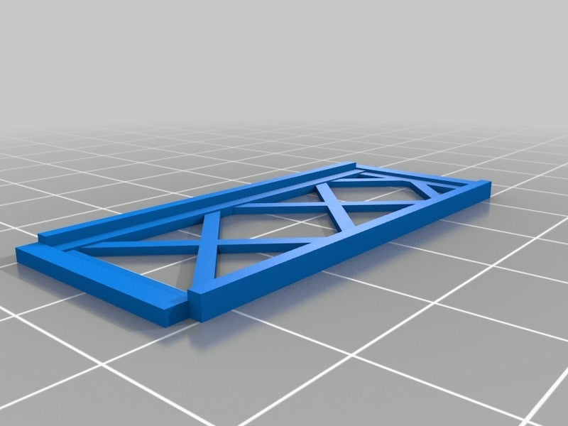 Free STL file 009 GN15 O-16.5 Model railway pier supports・3D printing ...